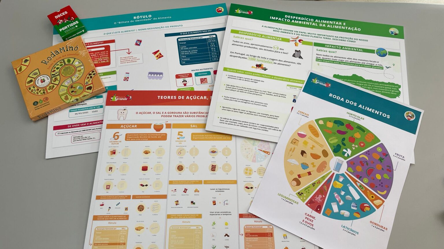 NUTRIR À GRANDE entrega kits Lúdico-Pedagógicos aos CATL da Cáritas de ...